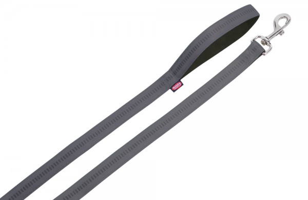 Nobby Dog Soft Grip povodac 1.2m/15mm sivo-crni