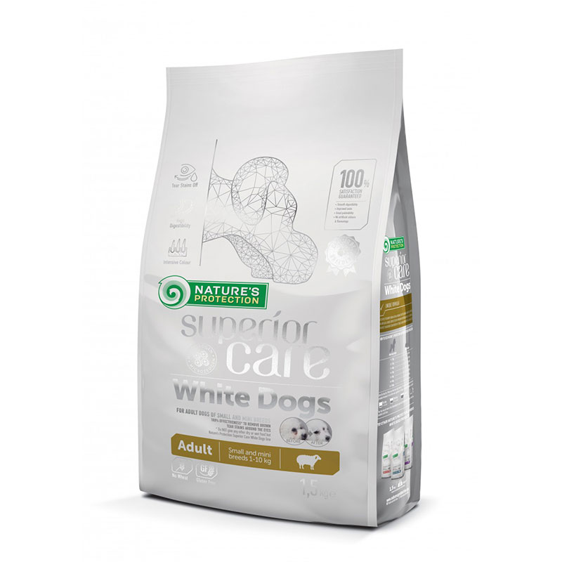 NP Superior Care Adult S&M White Dog Lamb 1.5 KG