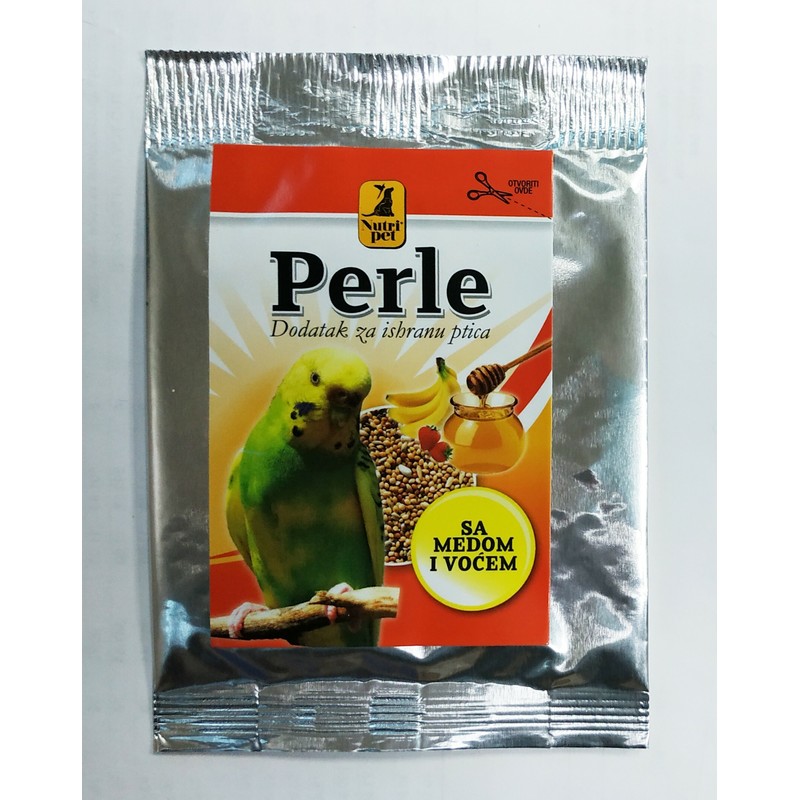 Nutri Pet Perle sa medom&voćem dodatak za ishranu 20g