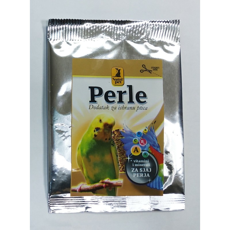 Nutri Pet Perle za sjaj perja dodatak za ishranu 20g