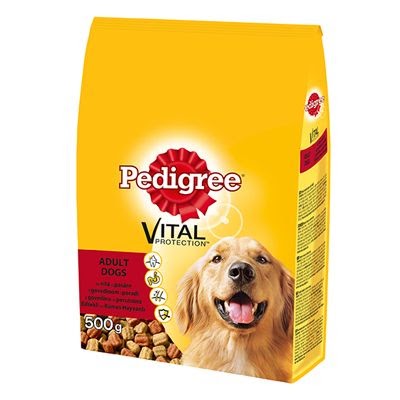 Pedigree Dog Adult All Briketi Govedina&Živina 0.5 KG