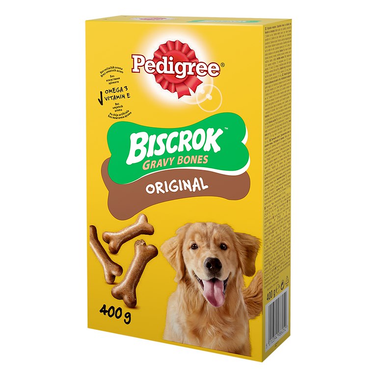 Pedigree Dog Biscrok Gravy Bones 400g