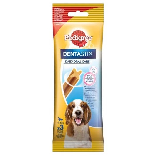 Pedigree Dog Denta Stix Srednje Rase 3kom 77g