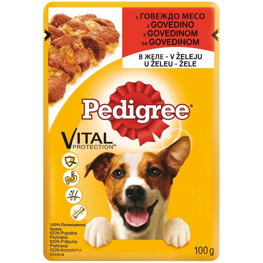 Pedigree Dog Kesica Govedina 100g