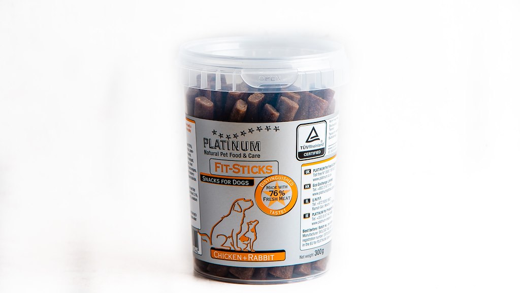 Platinum Dog Fit-Sticks Chicken&Rabbit 300g