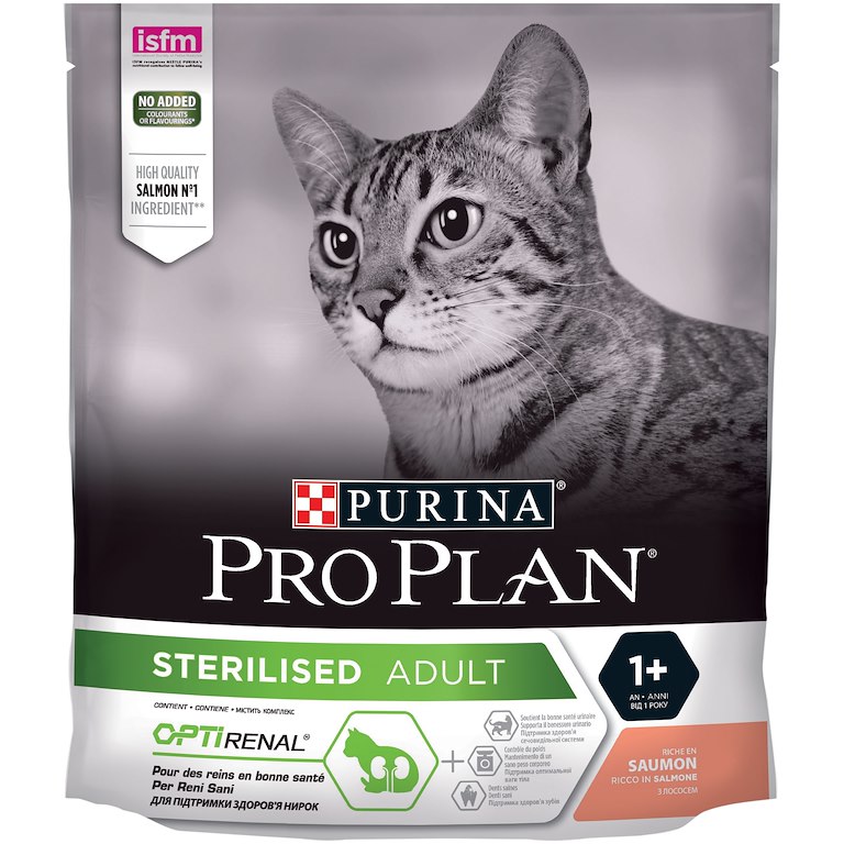 PRO PLAN Cat Adult Sterilised Renal Losos 0.4 KG