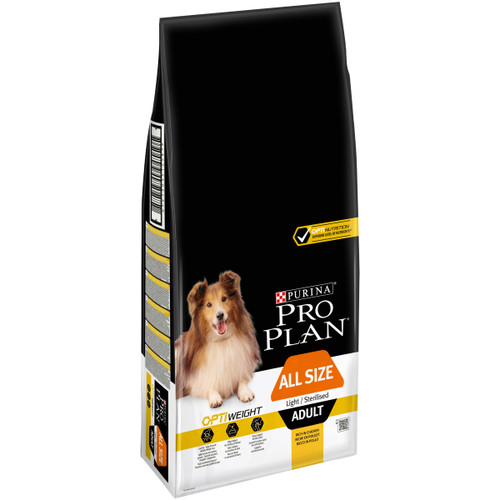 Pro Plan Dog Adult All Light OptiWeight Sterilised Piletina 14 KG