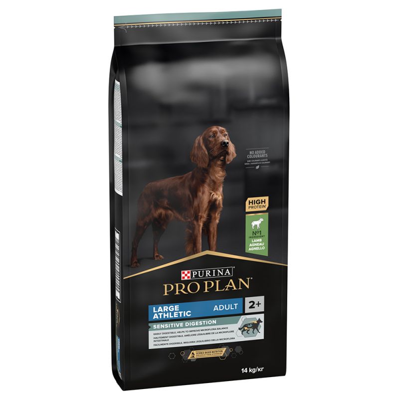 Pro Plan Dog Adult Large Athletic OptiDigest Sensitive Jagnjetina 14 KG