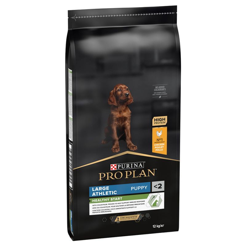 Pro Plan Dog Puppy Large Athletic OptiStart Piletina 12 KG