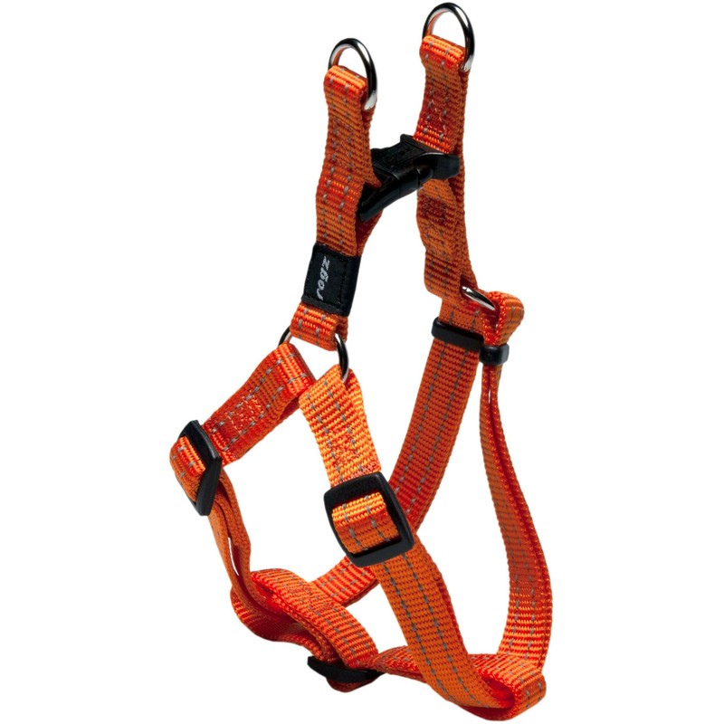 Rogz Harness Step In Am 16mm Oranž