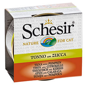 Schesir Cat Adult Tunjevina & Bundeva brodet konzerva 70g