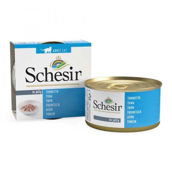 Schesir Cat Adult Tunjevina žele konzerva 85g