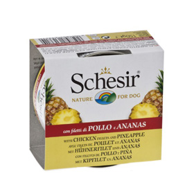 Schesir Dog Adult Pile&Ananas konzerva 150g