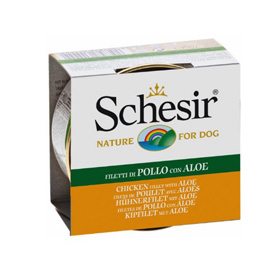 Schesir Dog Adult Piletina & Aloe žele konzerva 150g