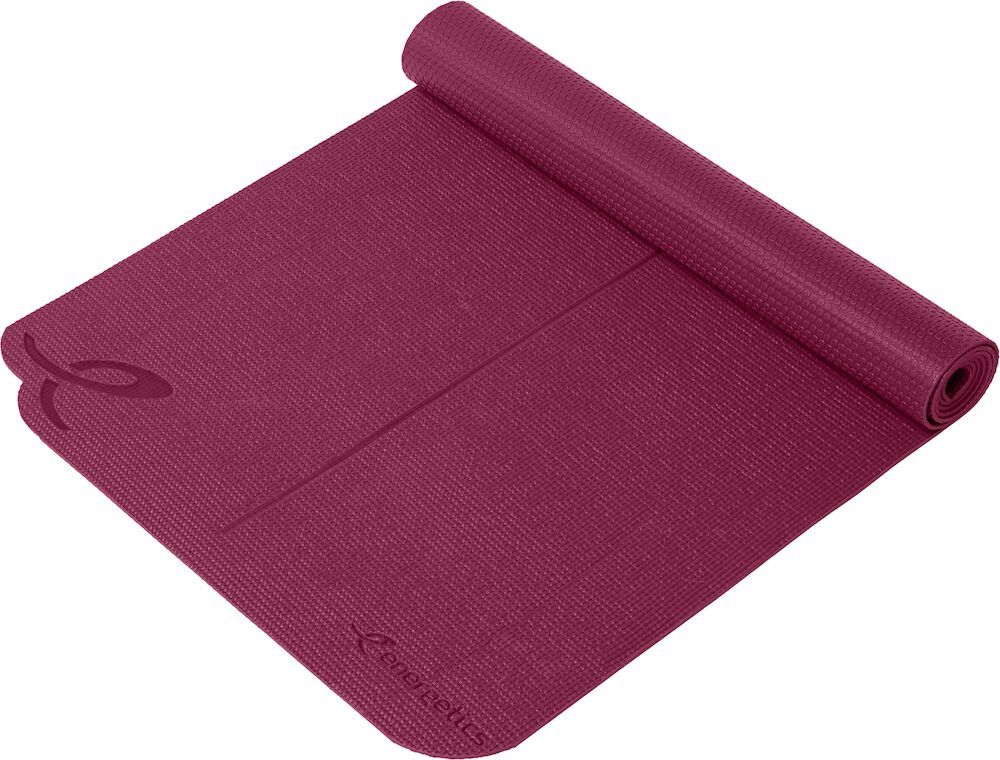 Energetics YOGA MAT WITH BAG, podloga za gimnastiku, crvena