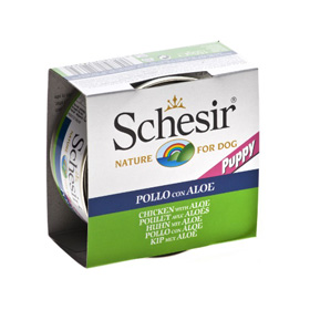 Schesir Dog Puppy Piletina & Aloe žele konzerva 150g