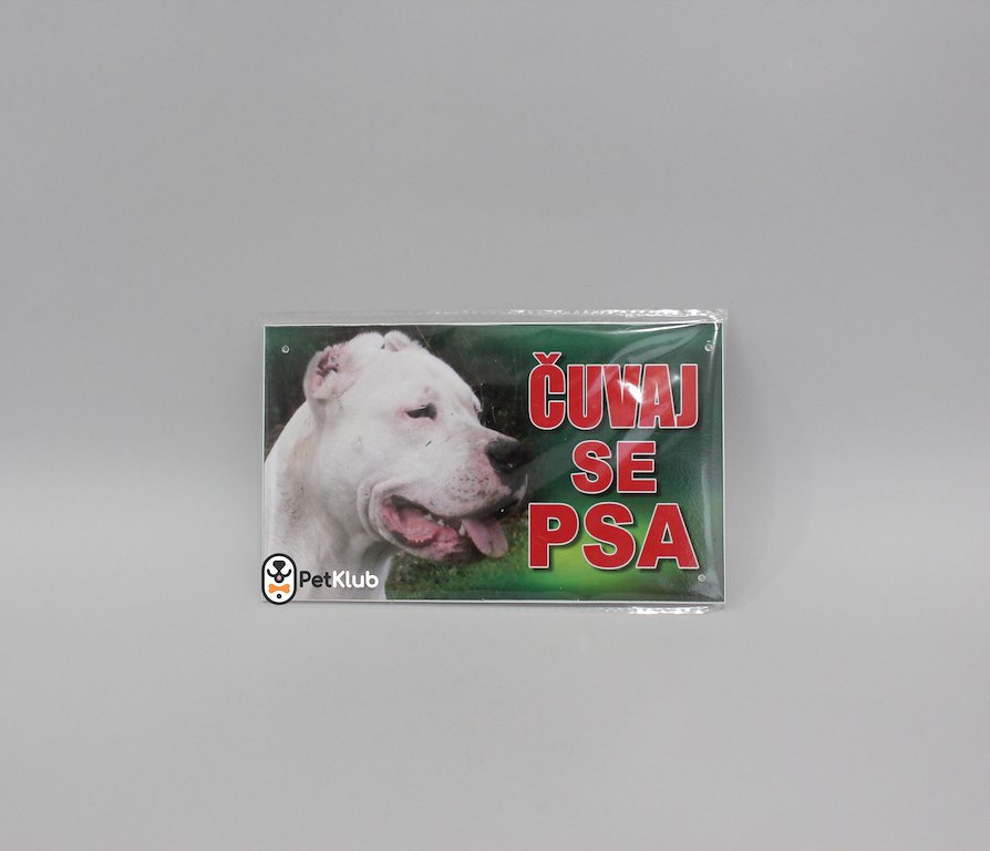 Tabla za ogradu PVC Dogo Argentino