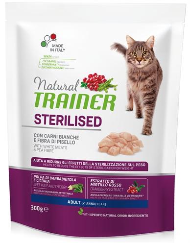 Trainer Cat Adult Natural Sterilised White Meat 0.3 KG