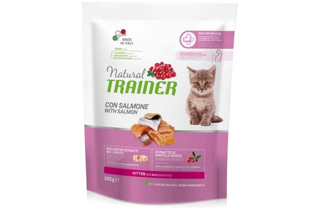 Trainer Cat Kitten Natural Salmon 0.3 KG
