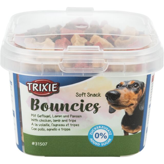 Trixie Dog Bouncies soft snacks kosti 140g