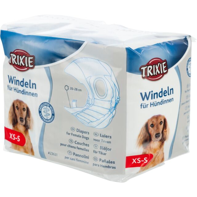 Trixie Dog Pelene za ženke XS/S 20-28cm 12kom