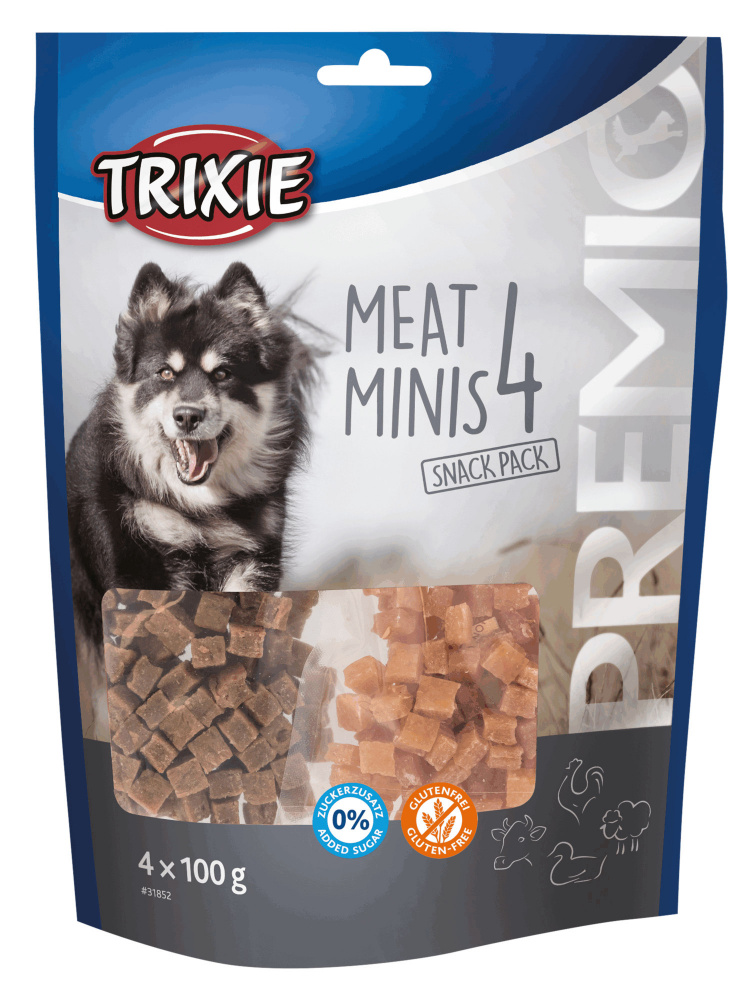 Trixie Dog Premio Mini 4 vrste mesa 4x100g