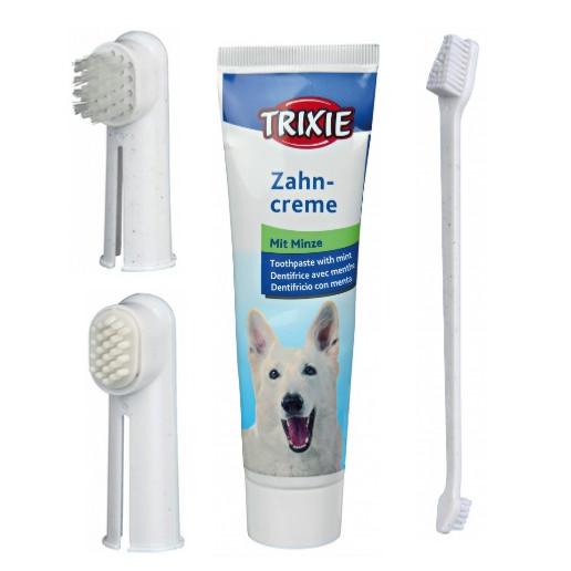 Trixie Dog Set za negu zuba pasta&četkica