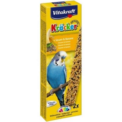 Vitakraft Bird Kreker za tigrice susam&banana 2kom 60g