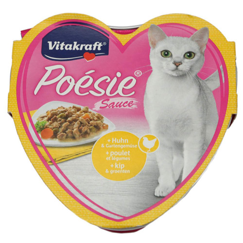 Vitakraft Cat Poesie Piletina&Povrće u sosu 85g