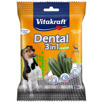 Vitakraft Dog Dental Fresh 3u1 S