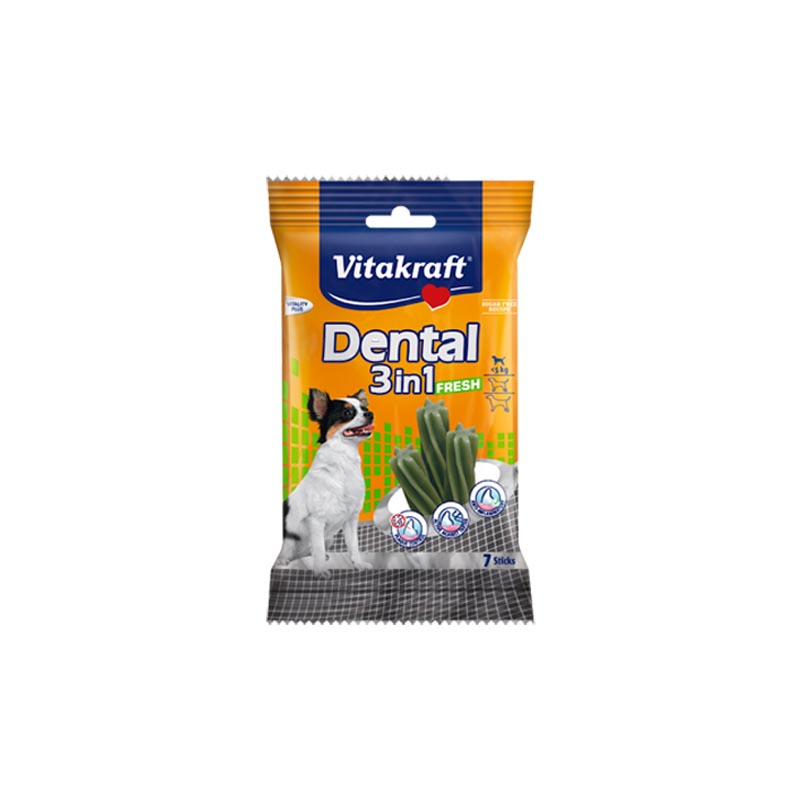 Vitakraft Dog Dental Fresh 3u1 XS 80g