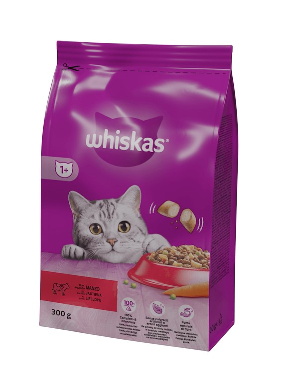 Whiskas Cat Adult Govedina 0.3 KG