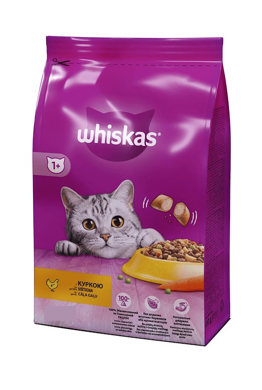 Whiskas Cat Adult Piletina 0.3 KG