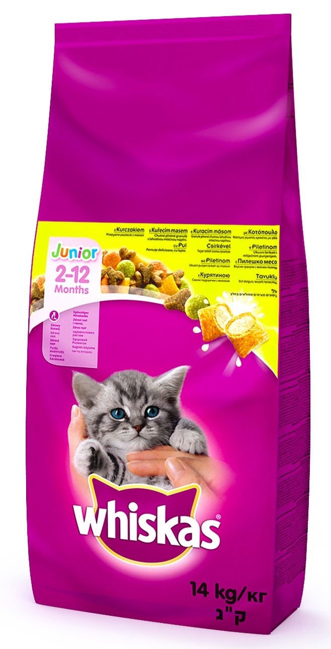 Whiskas Cat Kitten Piletina 14 KG