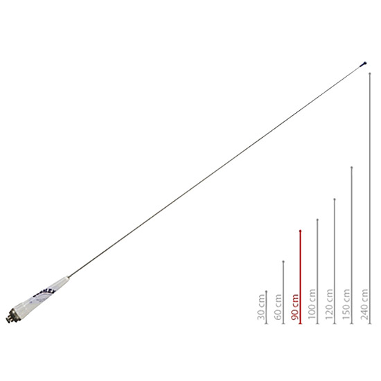 Antena VHF inox SAIL