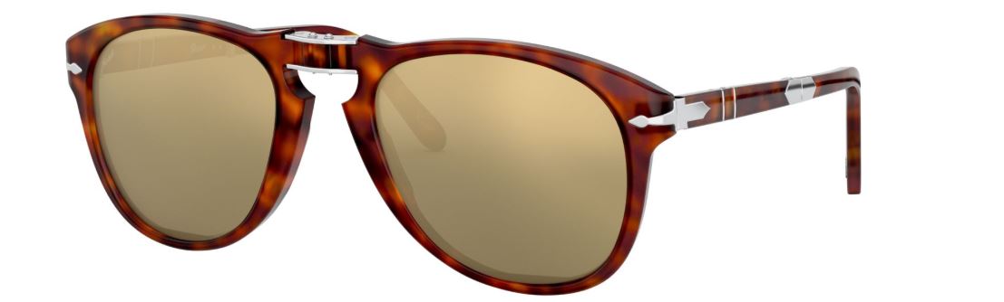 PERSOL Limited Edition Steve McQueen Sklopive Pozlaćene Sunčane naočare 0PO0714SM 24/AM 54
