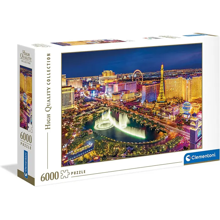 Clementoni CL36528 PUZZLE 6000 LAS VEGAS