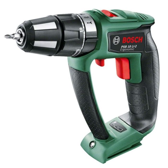 Aku vibraciona bušilica-odvrtač Bosch PSB 18 LI-2 Ergonomic Solo