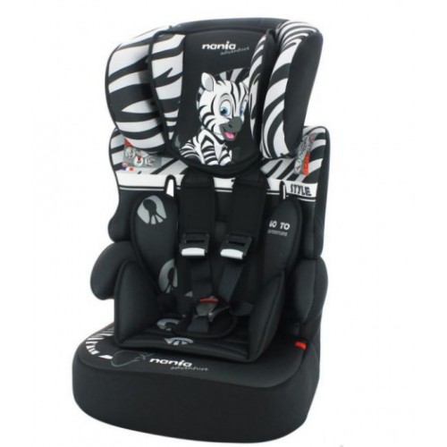 Auto sedište Nania a-s Beline 1/2/3 (9-36kg) Zebra