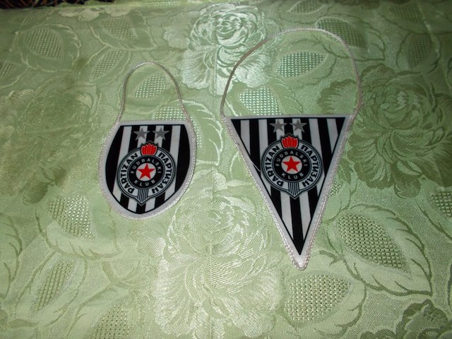 FK Partizan Beograd - 2 zastavice