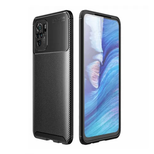 Futrola - maska Defender Carbon za Xiaomi Redmi Note 10/Redmi Note 10S crna