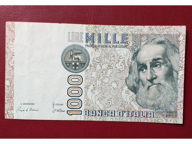 1000 LIRA 1982