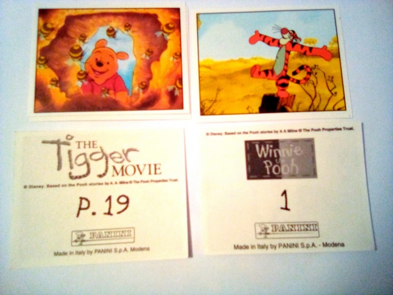 WINNIE the POOH-PANINI (2)-KOMPLETAN SET 140/140