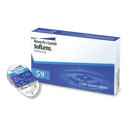 BAUSCH & LOMB SOFLENS 59 (6 KOM.)