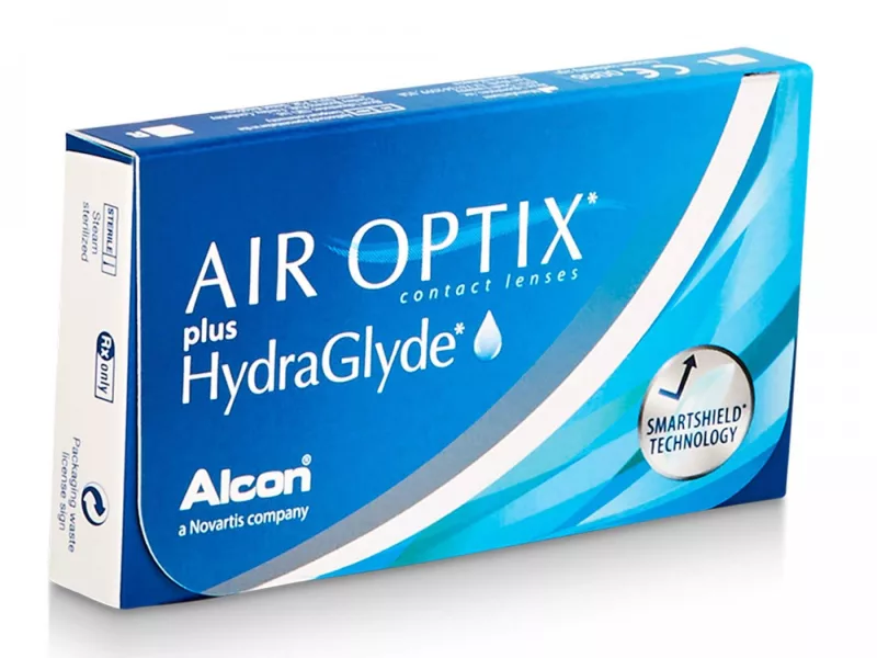 Air Optix Plus HydraGlyde (6 sočiva)