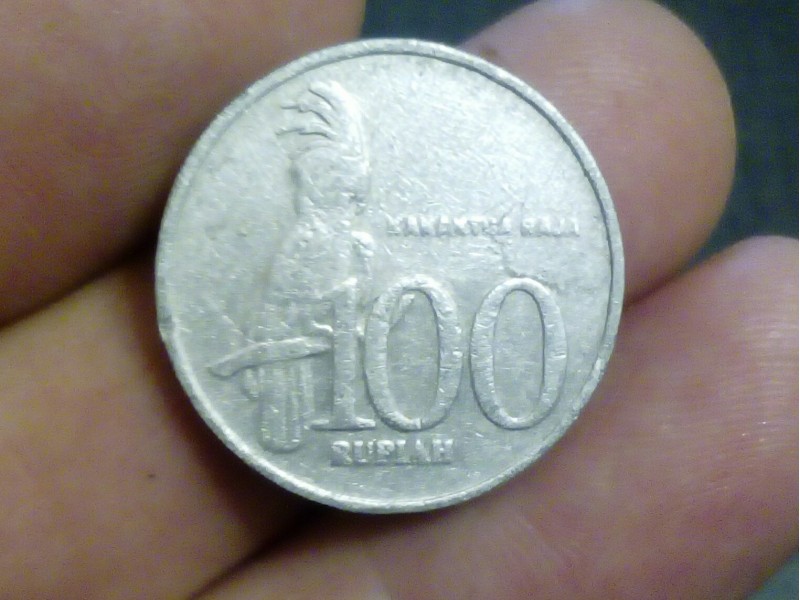 Indonezija, 100 rupija 1999