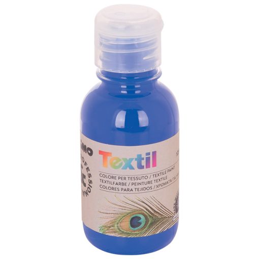 Boja za tekstil 125ml metalik CMP 410TXM125500 plava (blue met), PRIMO