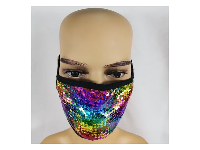 Sparkly Fashion mask - modna maska sa sljokicama