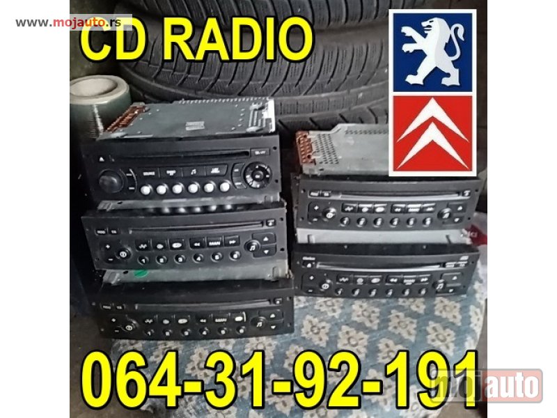 CD Radio Pežo Peugeot Citroen