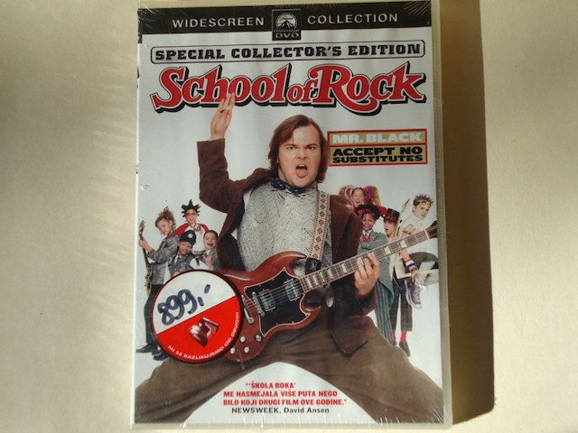School of Rock [Škola Roka] DVD